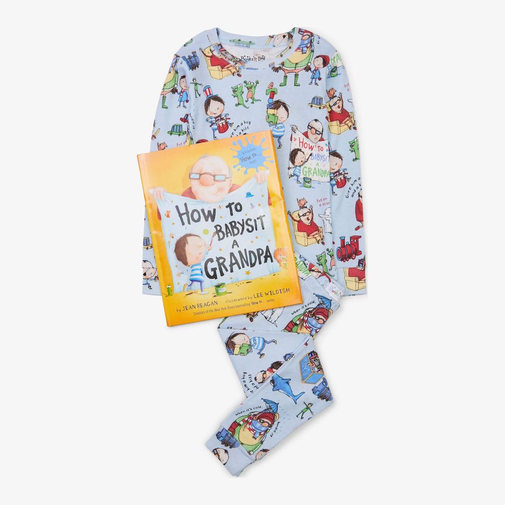 Books to Bed Flat Pack Pajama & Book Set - How To Babysit A Grandpa ...